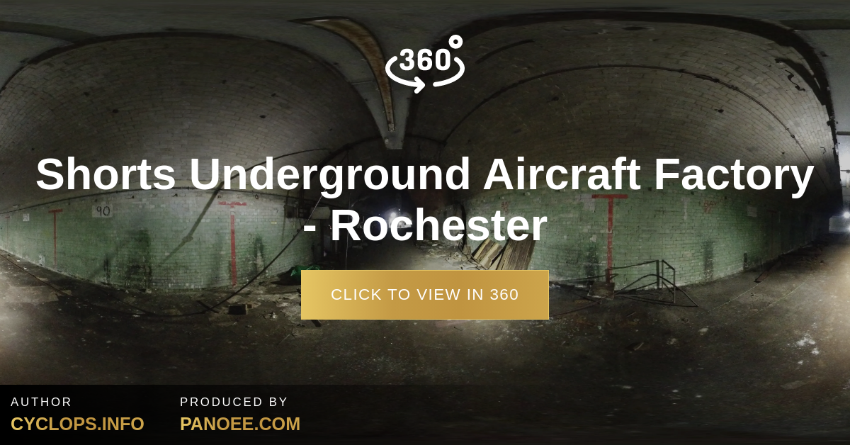 Shorts Underground Aircraft Factory - Rochester