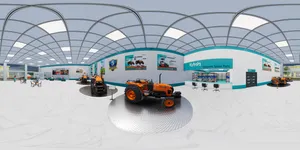 3D Tractor Showroom 360 virtual tour